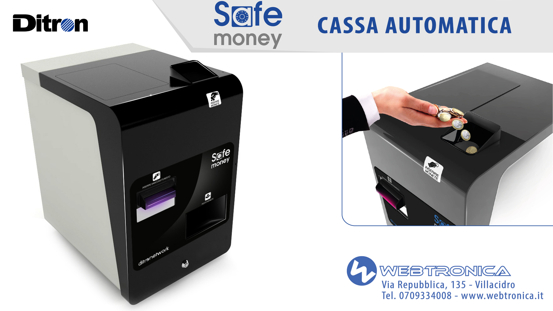 Cassa Automatica Safe Money Ditron - Webtronica srl