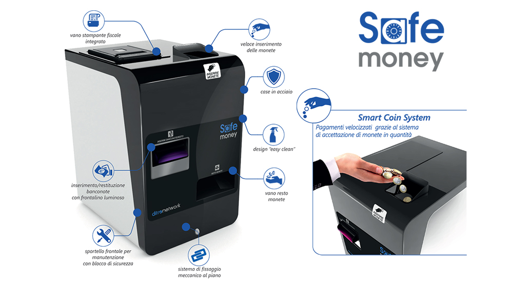 Cassa Automatica Safe Money Ditron - Webtronica srl